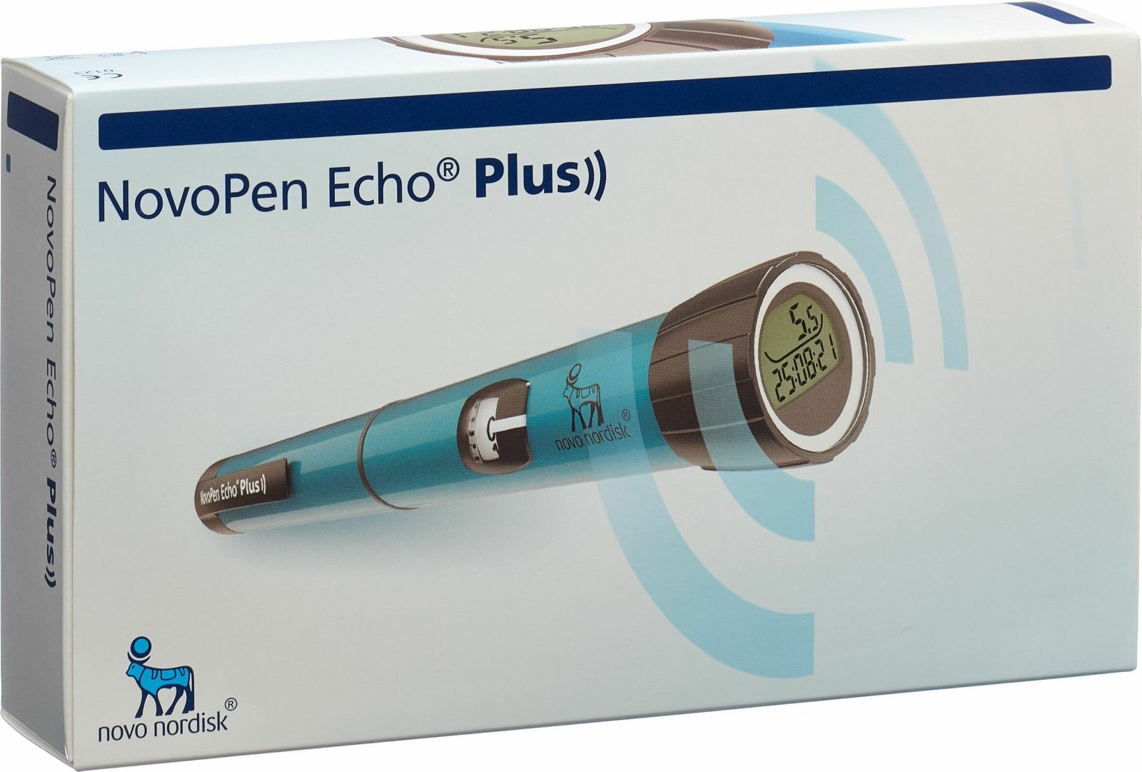 Novopen Echo Plus Injektionsgerät Blau in der Adler Apotheke