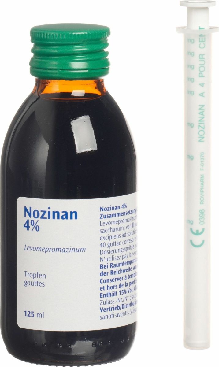 Nozinan Tropfen 4% 125ml in der Adler Apotheke