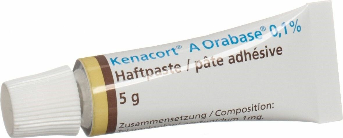Kenacort A Orabase Haftpaste 5g in der Adler Apotheke