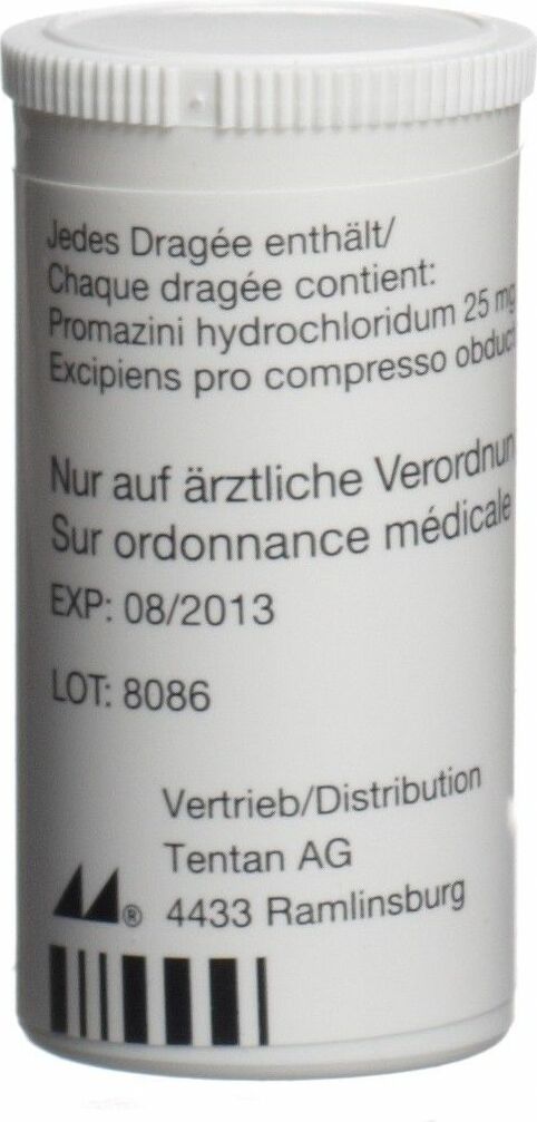 Prazine Dragees 25mg 50 Stück in der Adler Apotheke