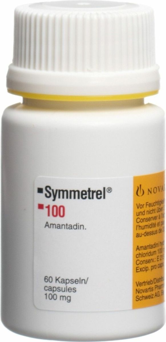 Symmetrel Kapseln 100mg 60 Stück in der Adler Apotheke