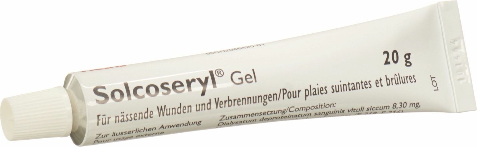 Solcoseryl Gel 20% Tube 20g in der Adler Apotheke
