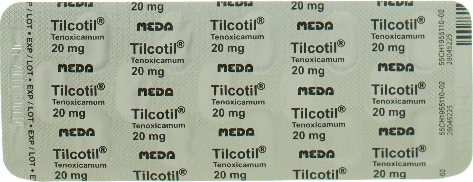 Tilcotil Filmtabletten 20mg 10 Stück in der Adler Apotheke
