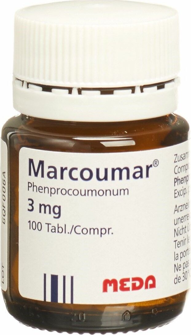 Marcoumar Tabletten 3mg 100 Stück in der Adler Apotheke