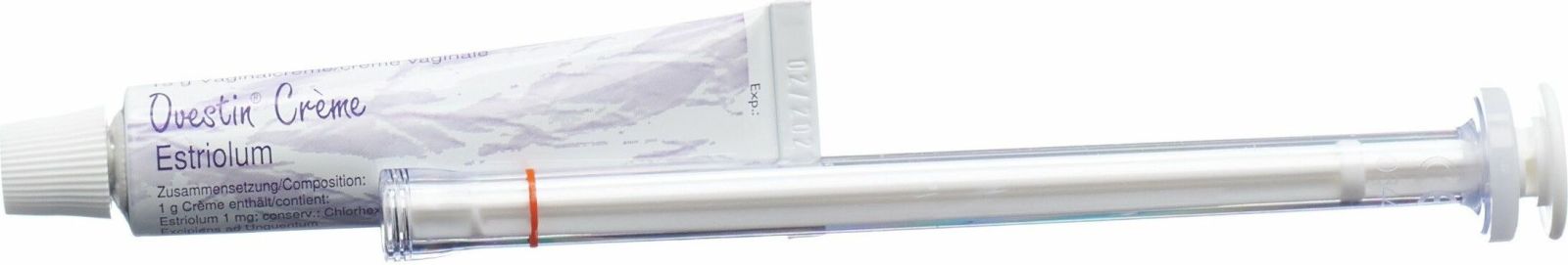 Ovestin Vaginalcreme M Applikator Tube 15g in der Adler Apotheke