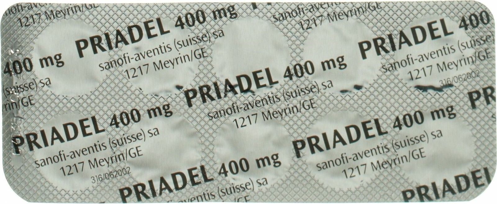 Priadel Retard Tabletten 400mg Retard 100 Stück in der Adler Apotheke