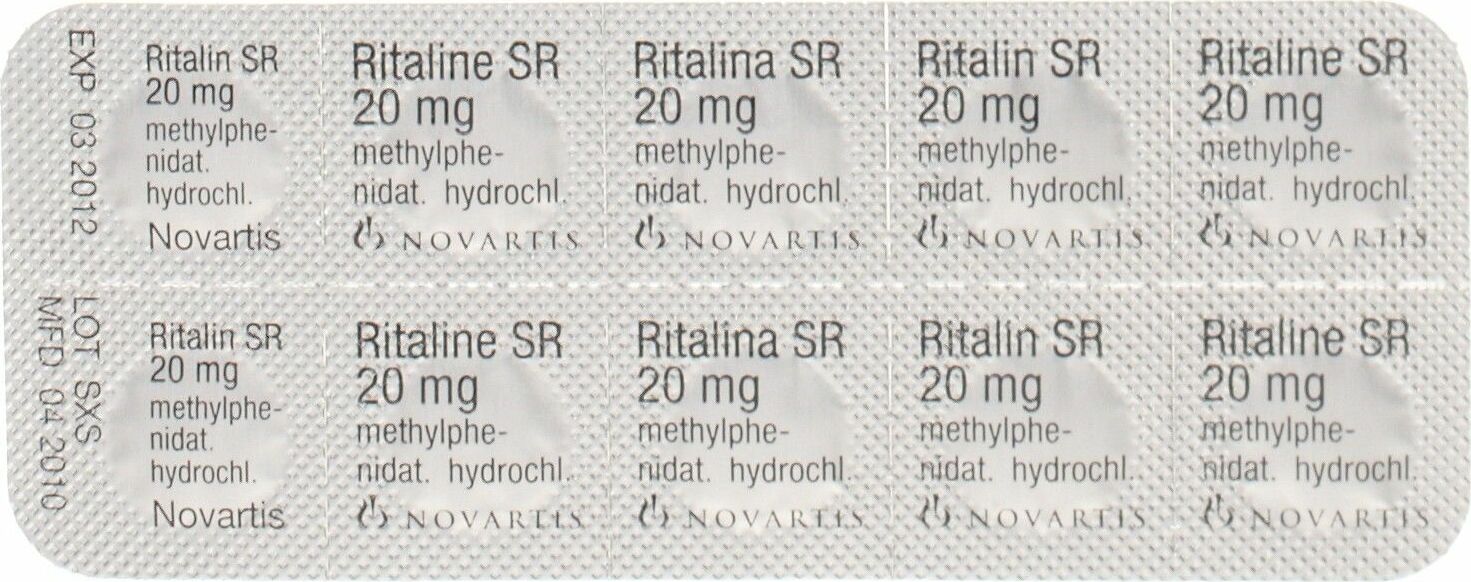 Ritalin Sr Retard Tabletten 20mg 100 Stück in der Adler Apotheke