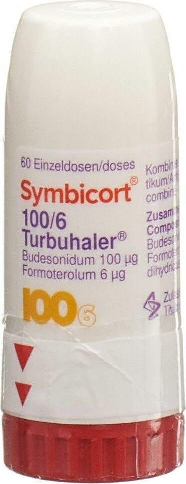 Symbicort 100/6 Turbuhaler 120 Dos in der Adler Apotheke