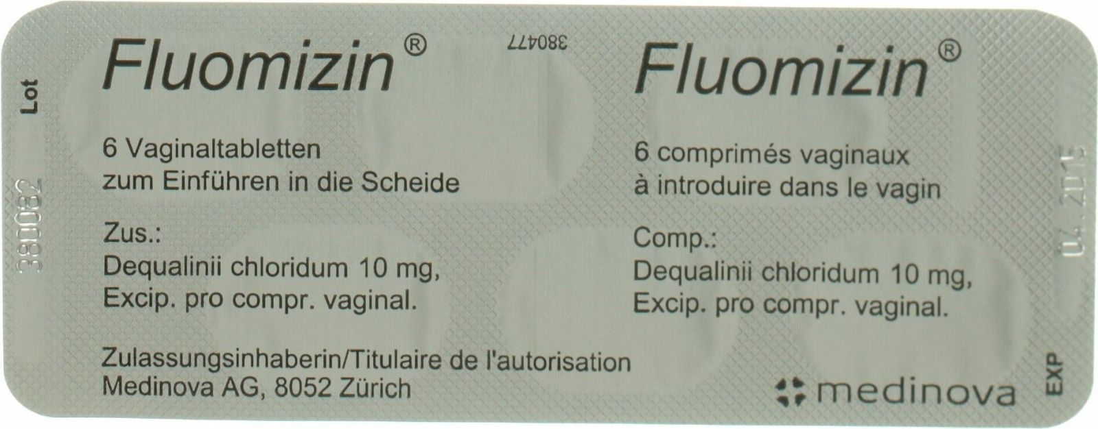 Fluomizin Vaginaltabletten 10mg 6 Stück in der Adler Apotheke