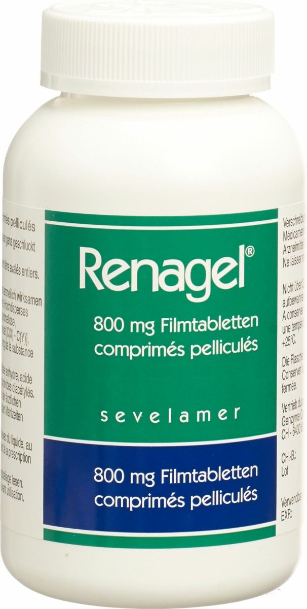 Renagel Filmtabletten 800mg 180 Stück in der Adler Apotheke