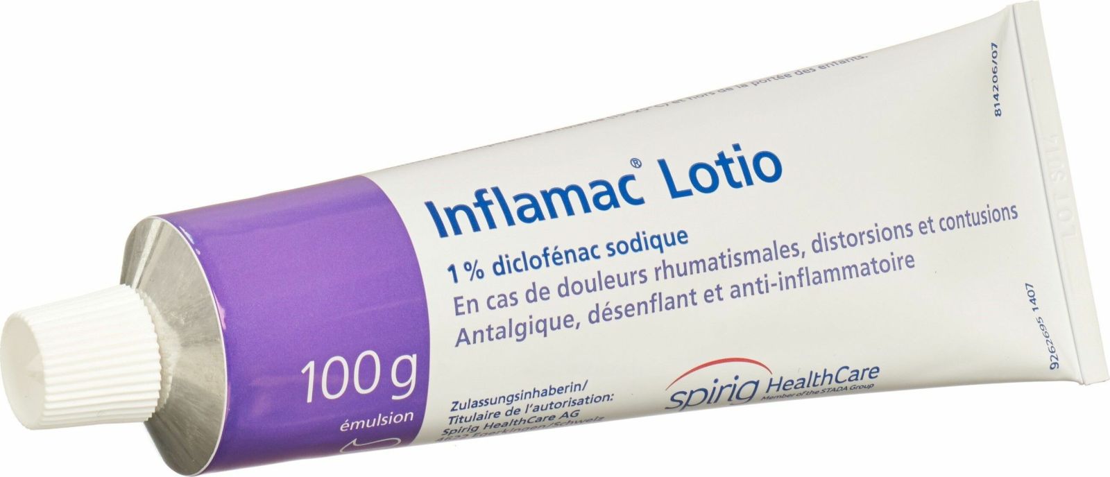 Inflamac Lotion Emulsion 1% 50g in der Adler Apotheke