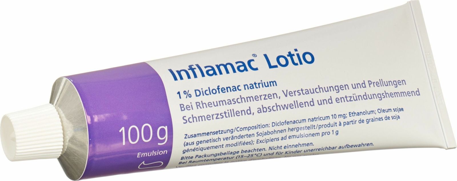 Inflamac Lotion Emulsion 1% 50g in der Adler Apotheke