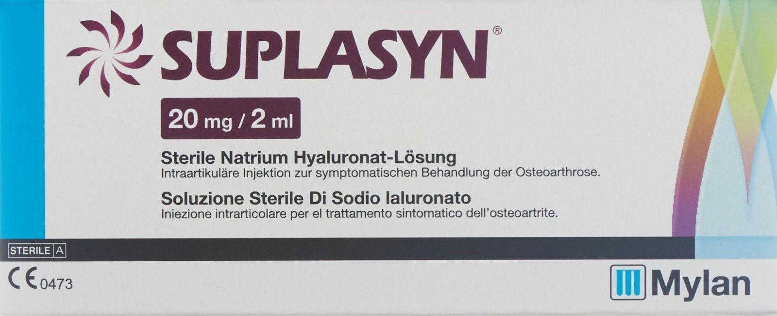 Suplasyn Injektionslösung 20mg/2ml Fertigspritze 2ml in der Adler Apotheke