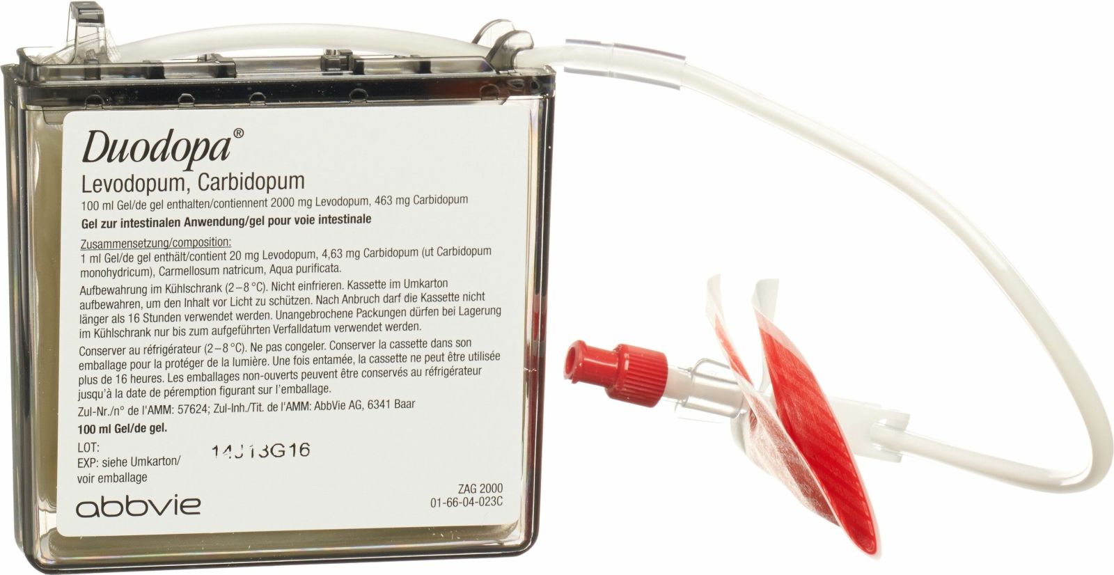 Duodopa Gel 7 Beutel 100ml in der Adler Apotheke