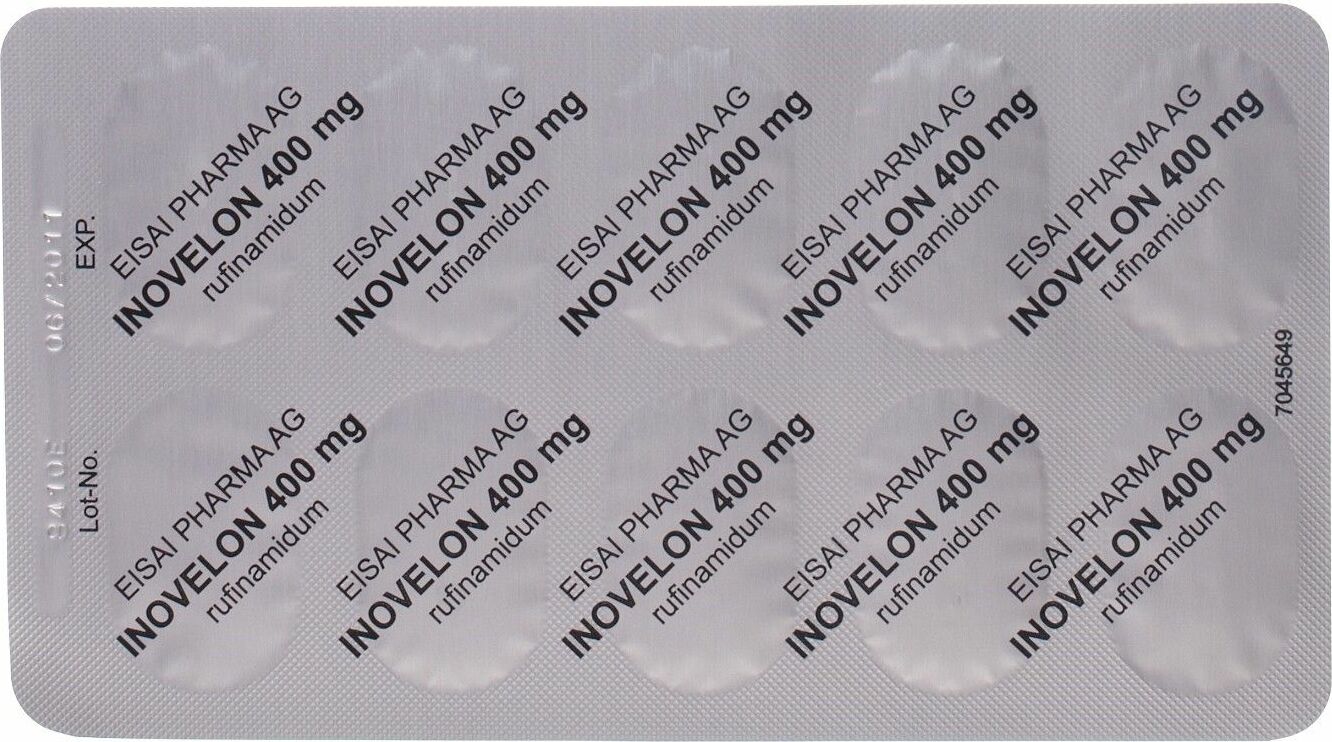 Inovelon Filmtabletten 400mg 100 Stück in der Adler Apotheke