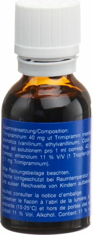 Trimipramine Zentiva Tropfen 40mg/ml 30ml in der Adler Apotheke