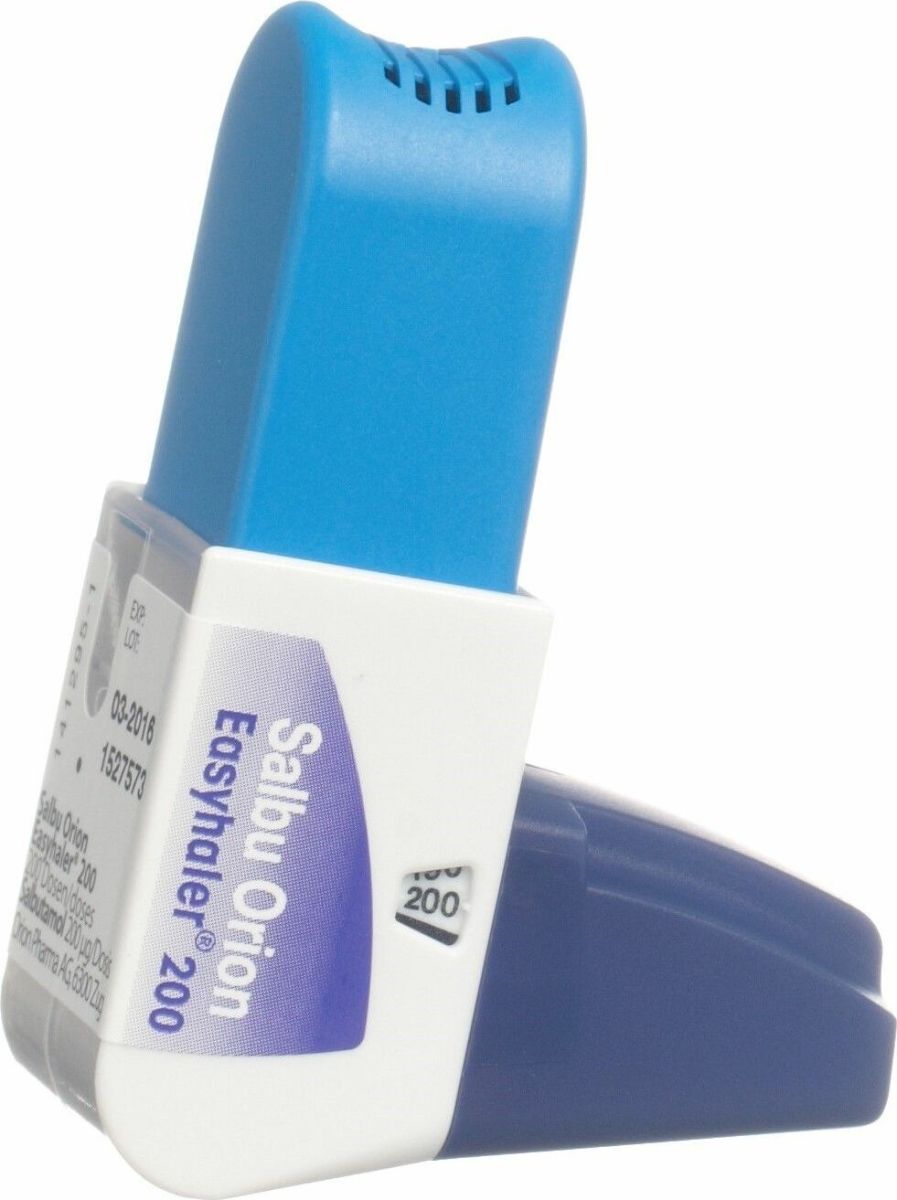 Salbu Orion Easyhaler 200 Inh Pulver 0.2mg 200 Dos in der Adler Apotheke