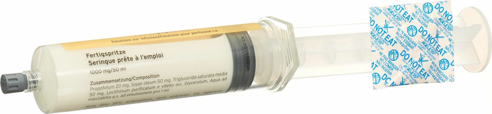 Propofol 2% Mct Fresenius 1g/50ml Fertigspritze in der Adler Apotheke