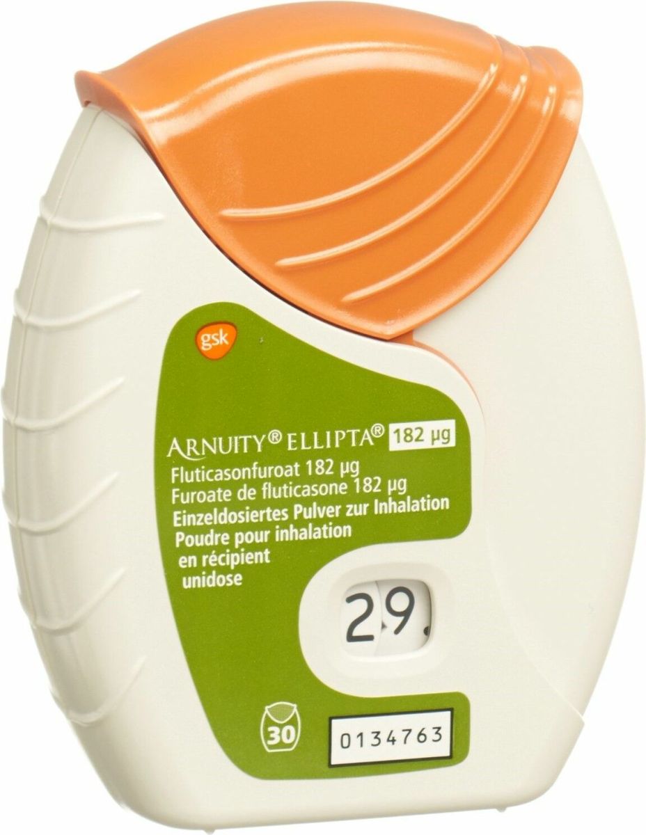 Arnuity Ellipta Inh Pulver 182mcg 30 Dos in der Adler Apotheke