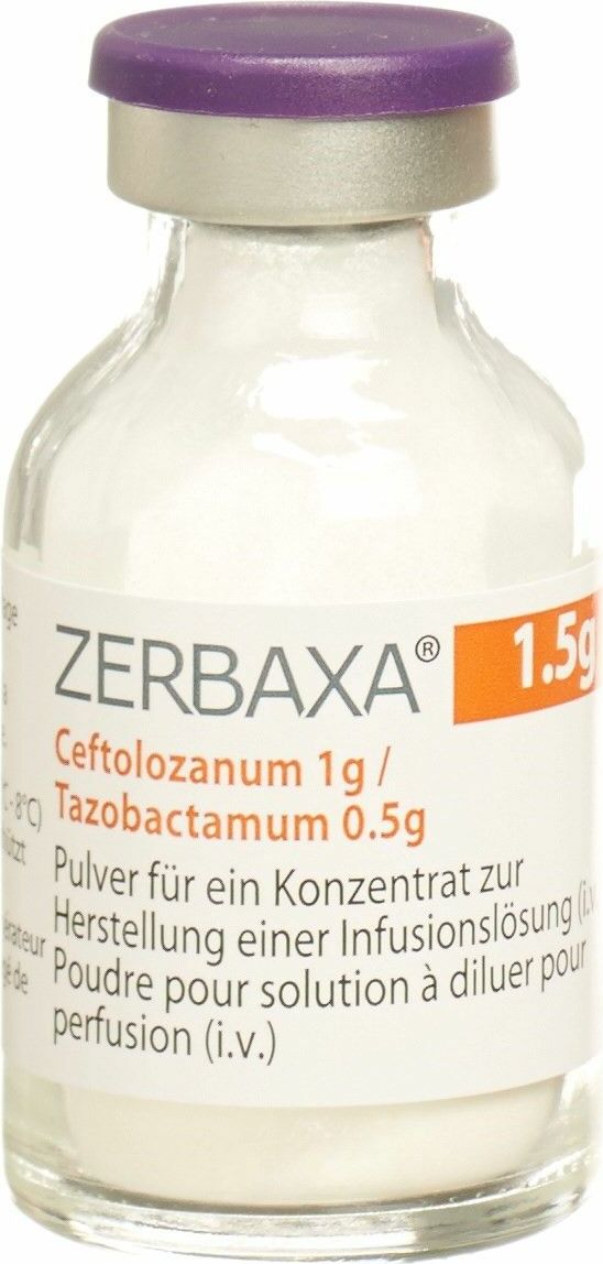 Zerbaxa Trockensubstanz 1.5g Durchstechflasche 10 Stück in der Adler ...