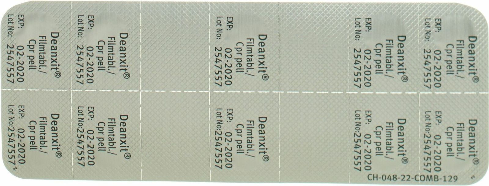 Deanxit Filmtabletten 0.5mg/10mg 100 Stück in der Adler Apotheke