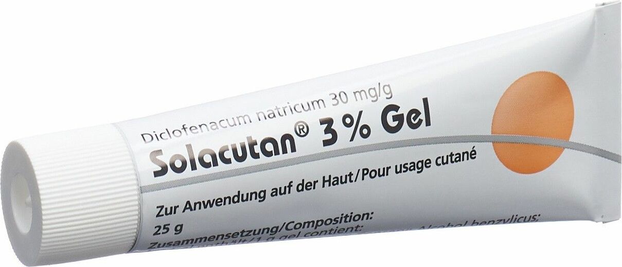 Solacutan Gel 3% Tube 25g in der Adler Apotheke