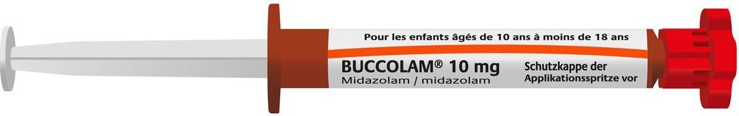 Buccolam Lösung 10mg/2ml Fertigspritzen 4 Stück in der Adler Apotheke