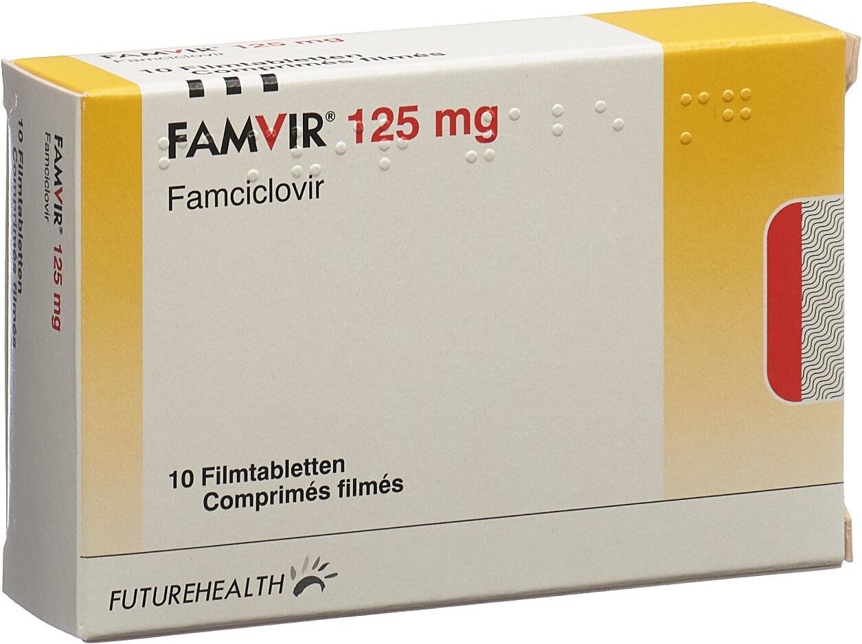 Famvir Tabletten 125mg 10 Stück in der Adler Apotheke