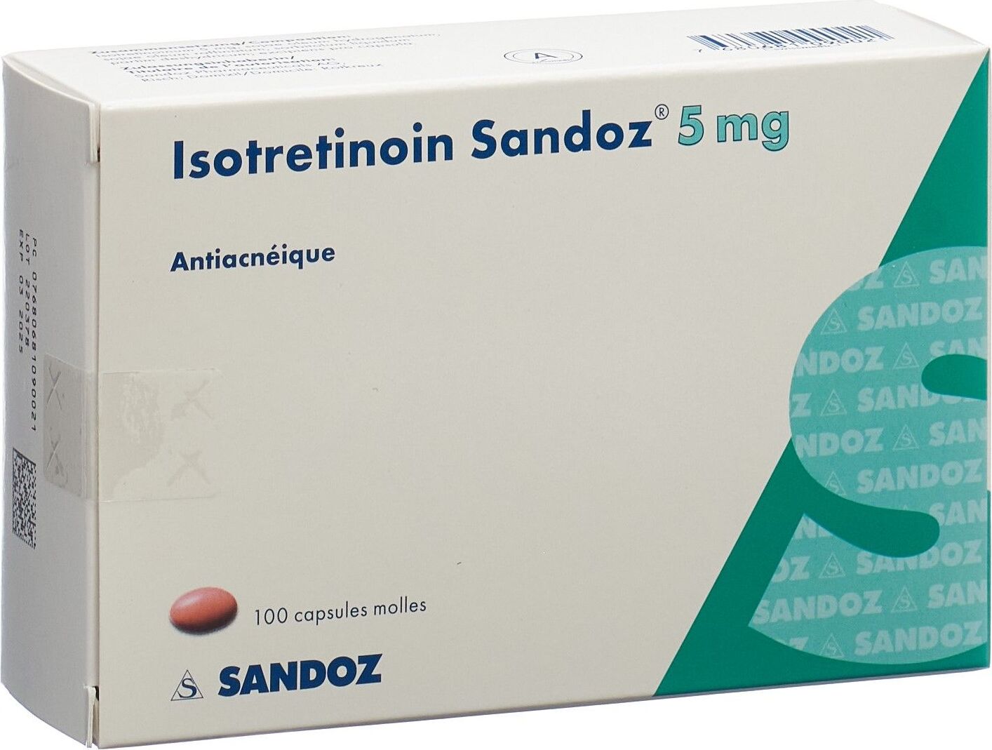 Isotretinoin Sandoz Solucaps 5mg 100 Stück in der Adler Apotheke