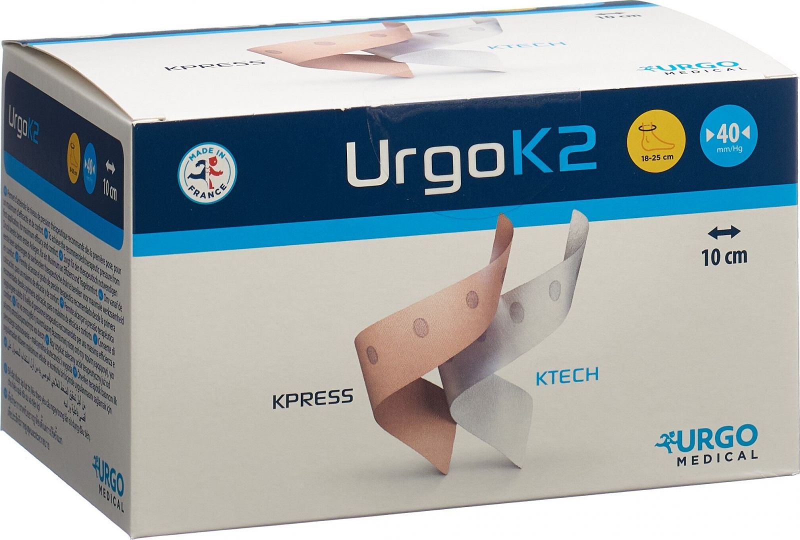 Urgo K2 2-lagen Kompressionssystem 18-25cm/10cm in der Adler Apotheke