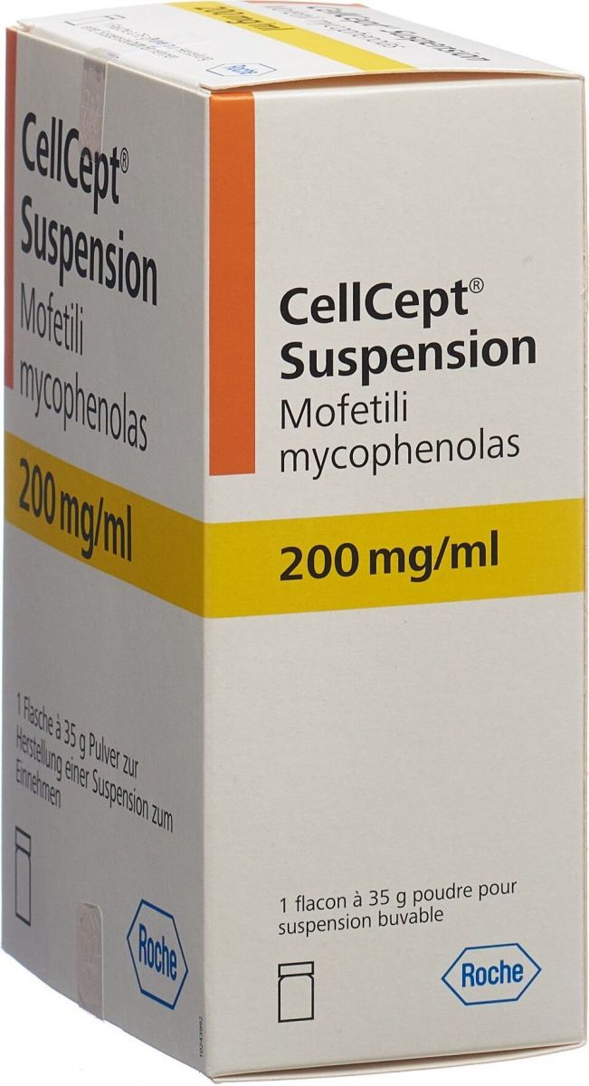 Cellcept Suspension 200mg/ml Flasche 175ml in der Adler Apotheke