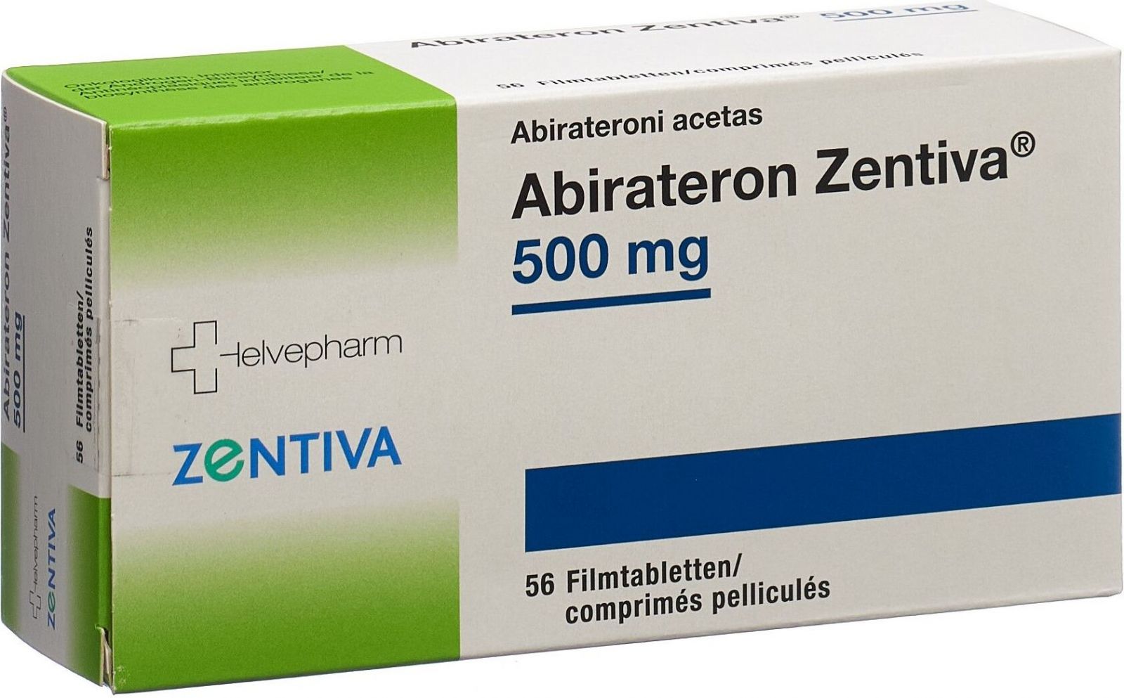 Abirateron Zentiva Filmtabletten 500mg 56 Stück in der Adler Apotheke