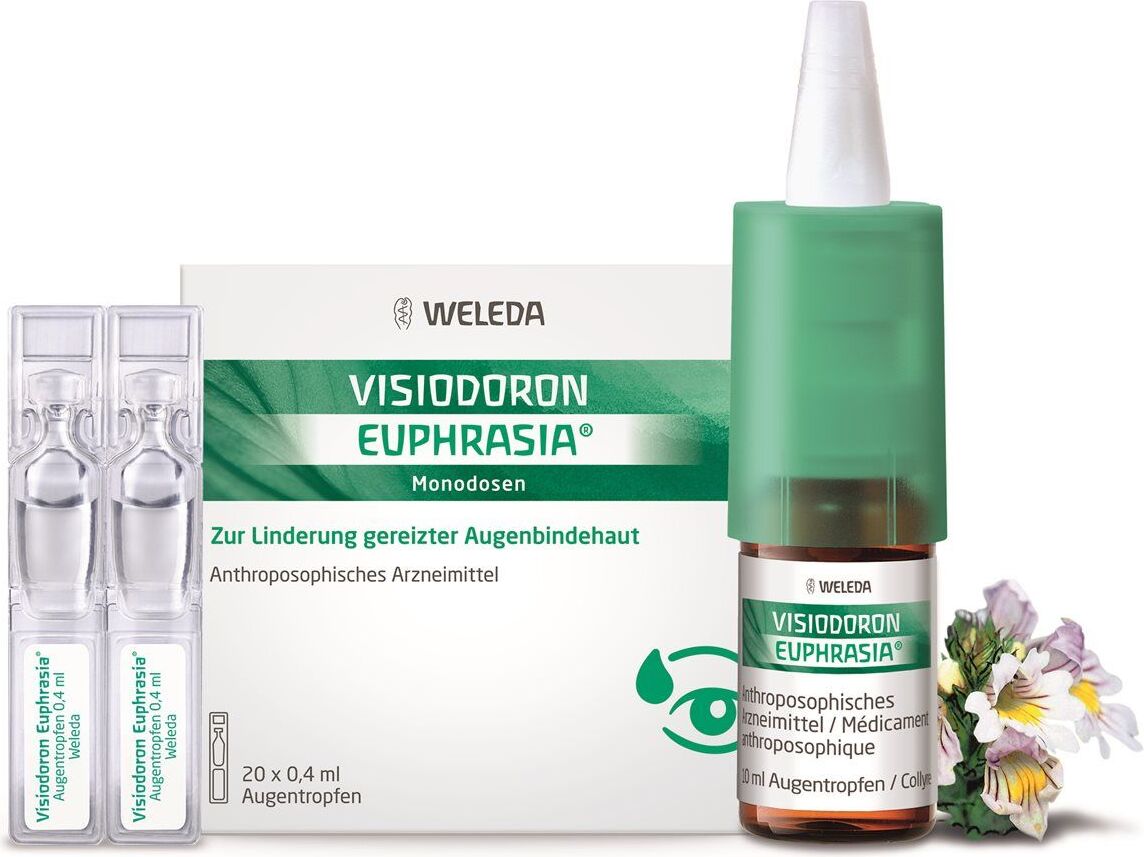 Visiodoron Euphrasia Augentropfen Md 20x 0.4ml in der Adler Apotheke