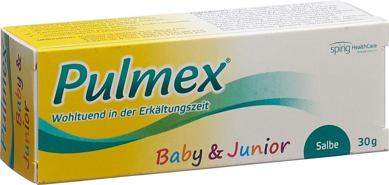Pulmex Baby & Junior Salbe Tube 30g in der Adler Apotheke