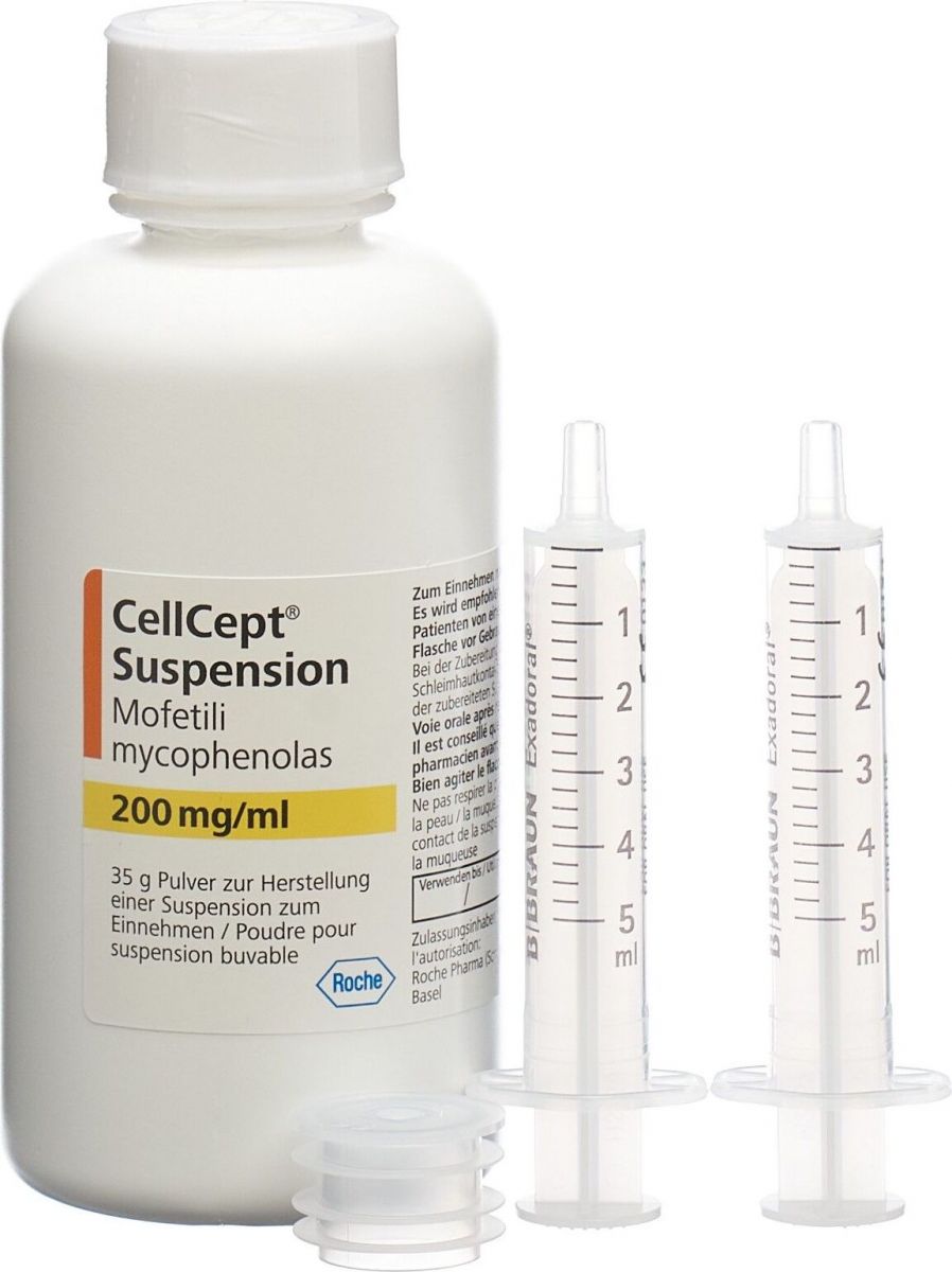Cellcept Suspension 200mg/ml Flasche 175ml in der Adler Apotheke