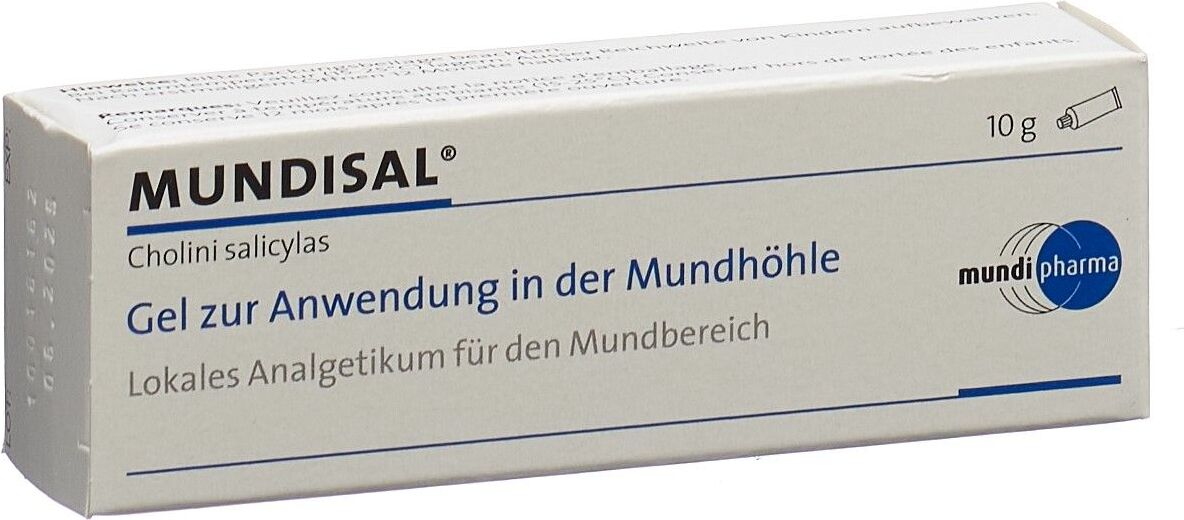 Mundisal Gel ohne Zucker Tube 10g in der Adler Apotheke