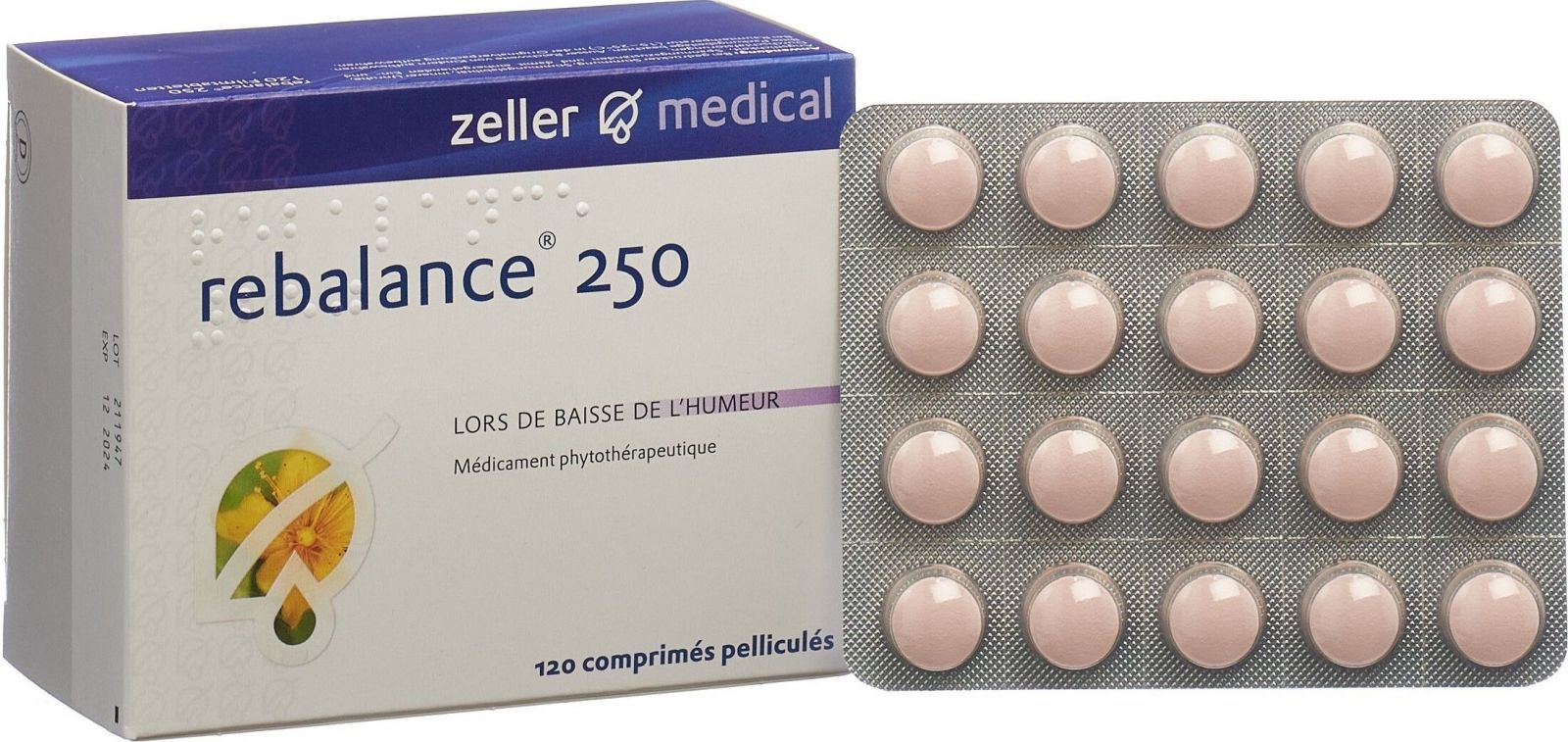 Rebalance Filmtabletten 250mg 120 Stück in der Adler Apotheke