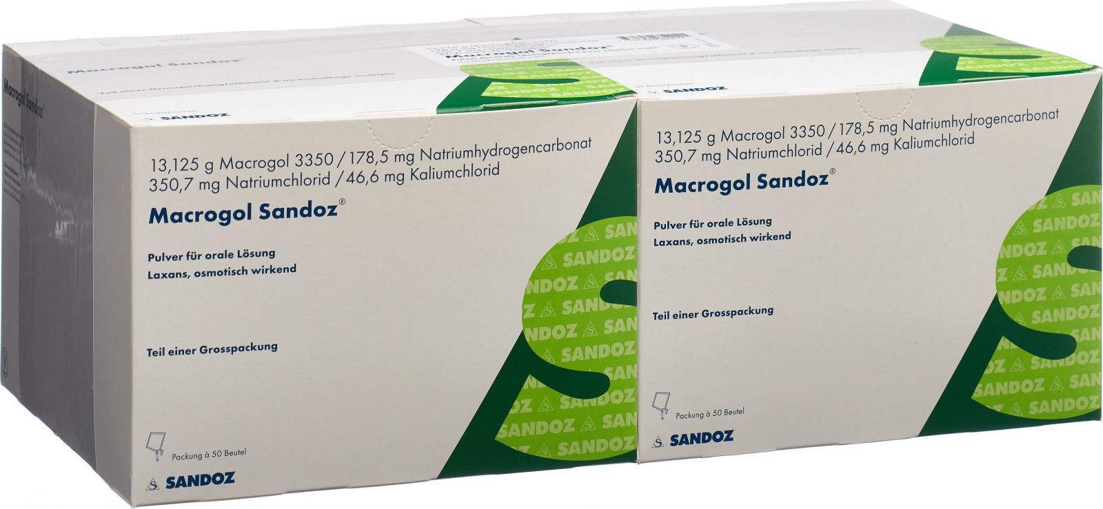 Macrogol Sandoz Granulat Beutel 100 Stück in der Adler Apotheke