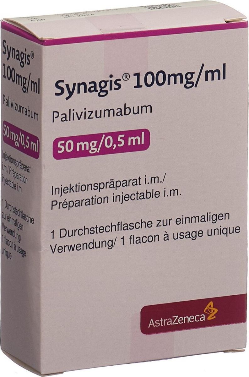 Synagis Injektionslösung 50mg/0.5ml Durchstechflasche in der Adler Apotheke