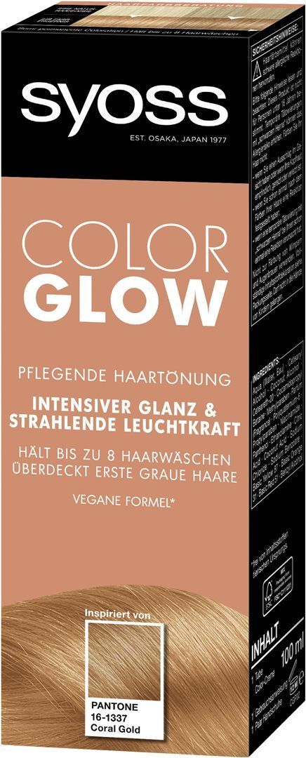 Syoss Color Glow Coral Gold in der Adler Apotheke