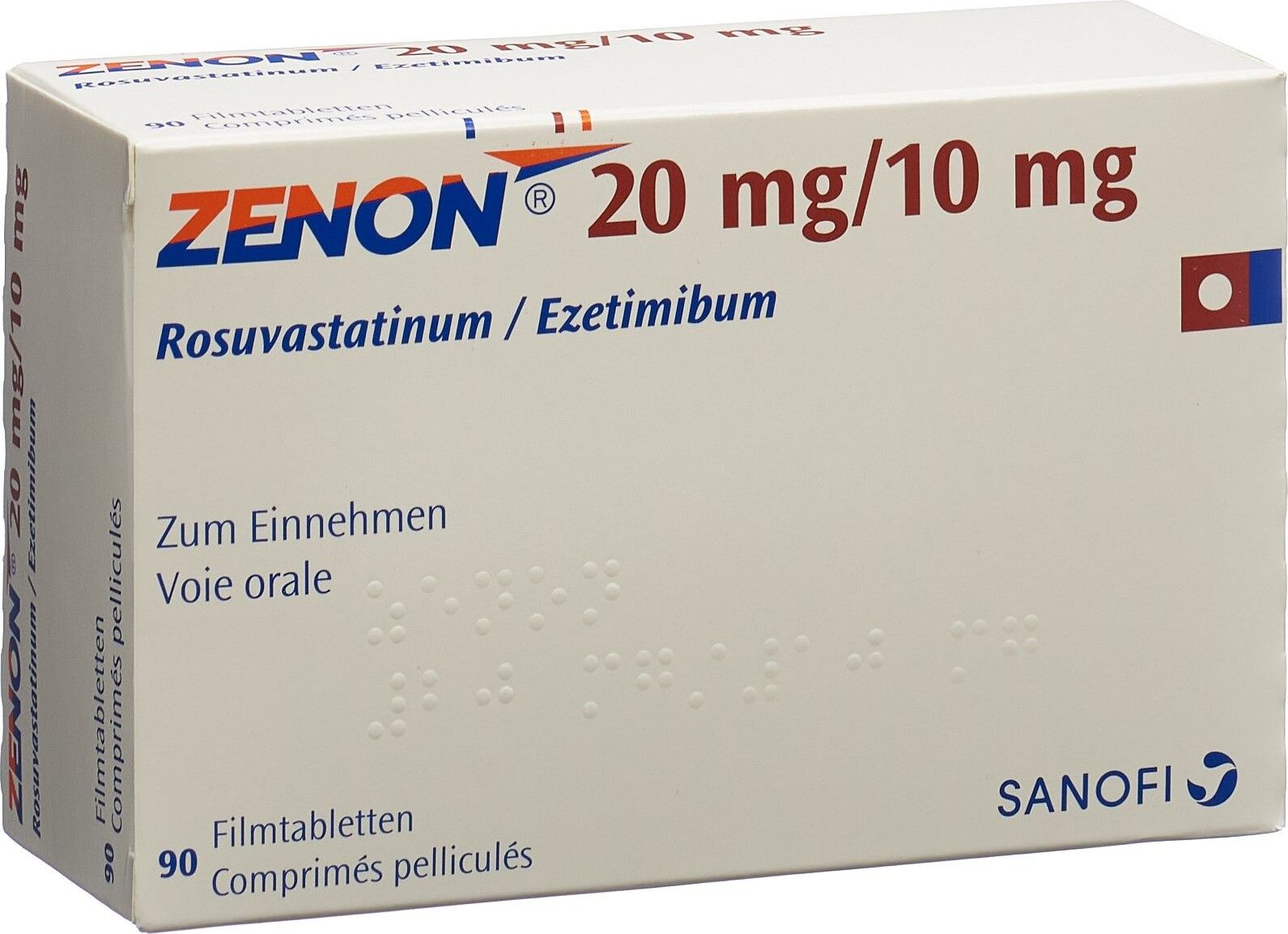 Zenon Filmtabletten 20mg/10mg 90 Stück in der Adler Apotheke