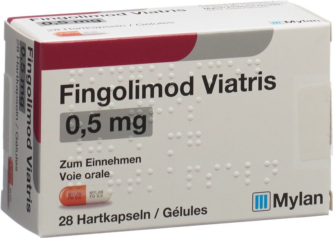 Fingolimod Viatris Kapseln 0.5mg 28 Stück in der Adler Apotheke