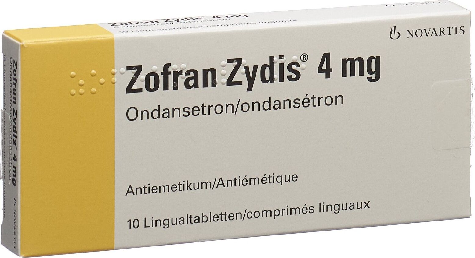 Zofran Zydis Lingual Tabletten 4mg 10 Stück in der Adler Apotheke