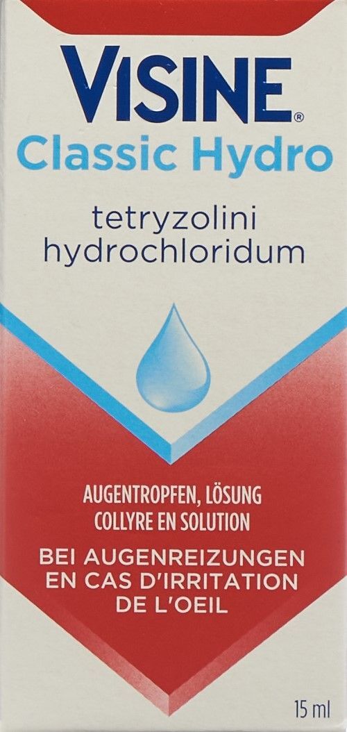 Visine Classic Hydro Augentropfen 0.5mg/ml Flasche 15ml in der Adler ...