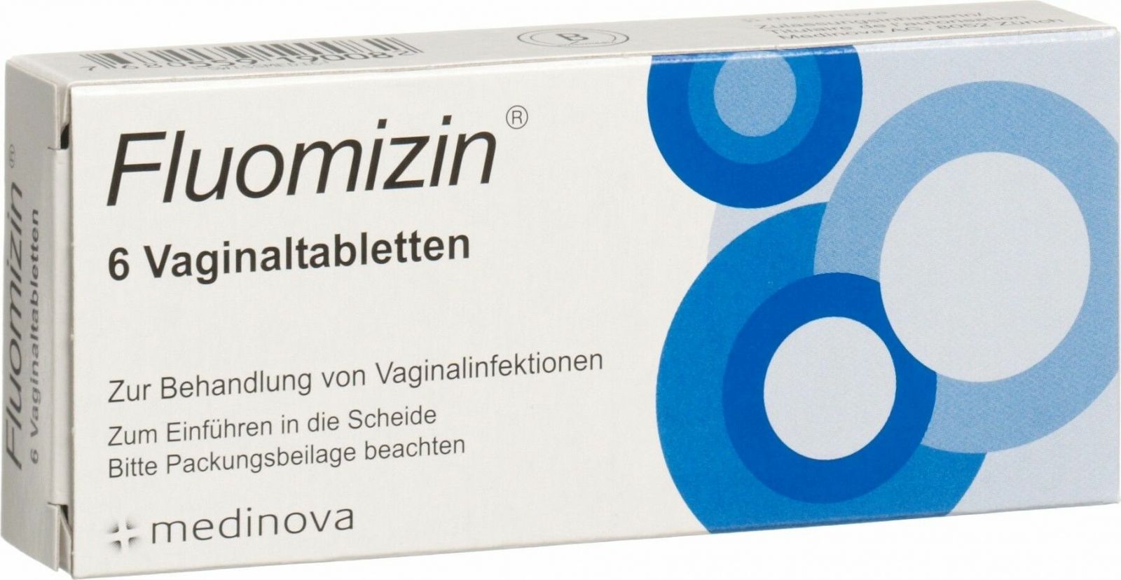 Fluomizin Vaginaltabletten 10mg 6 Stück in der Adler Apotheke