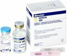 Ceprotin Trockensubstanz 1000 E C Solv Durchstechflasche in der Adler ...