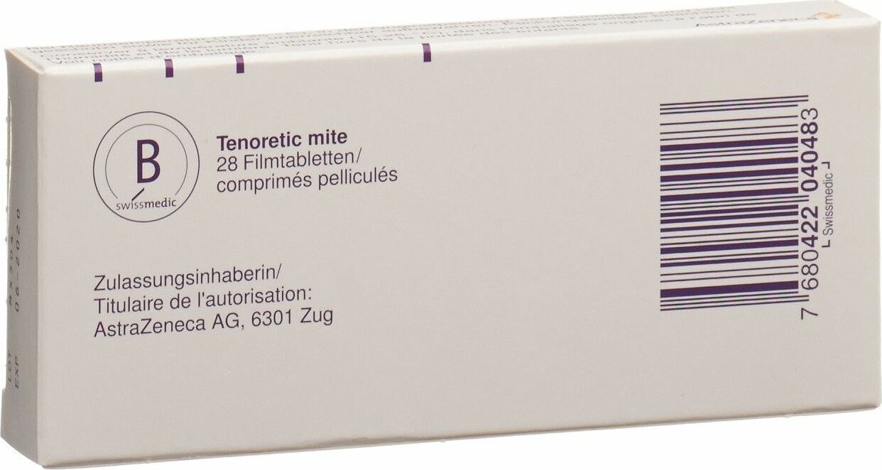 Tenoretic Mite Tabletten 50/12.5 28 Stück in der Adler Apotheke