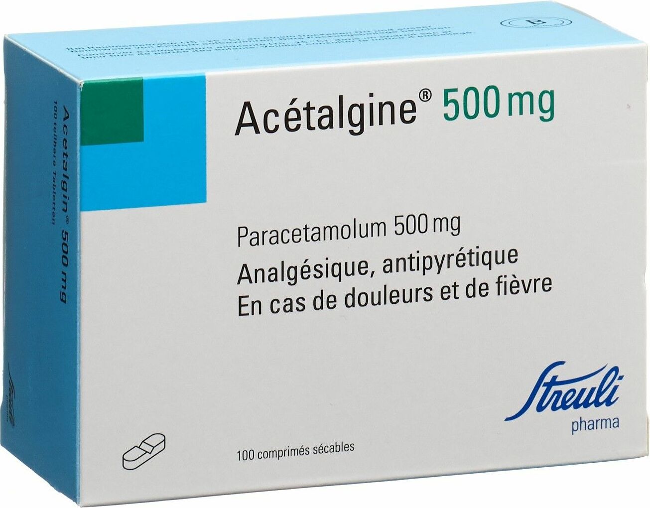 Acetalgin 500mg 100 Tabletten in der Adler Apotheke