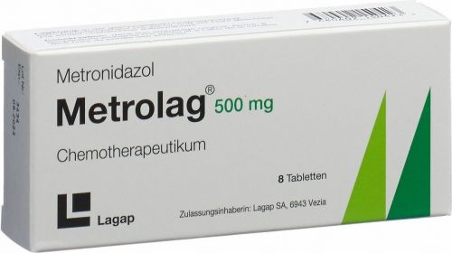 Metrolag Tabletten 500mg 8 Stück in der Adler Apotheke