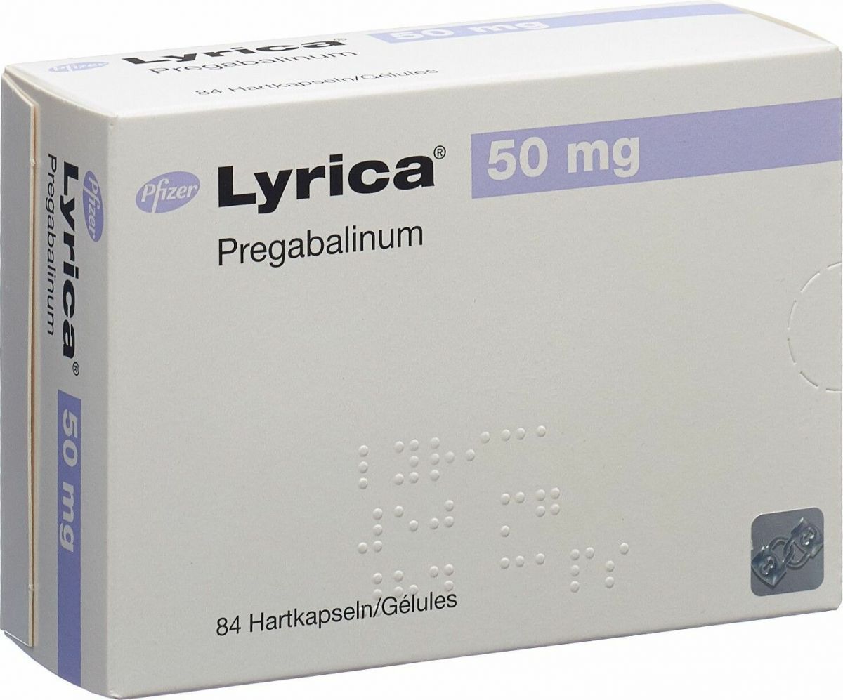 Lyrica Kapseln 50mg 84 Stück in der Adler Apotheke